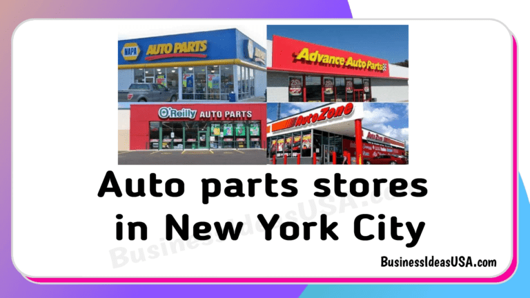 Top 5 Best Auto Parts Stores In New York City NYC 